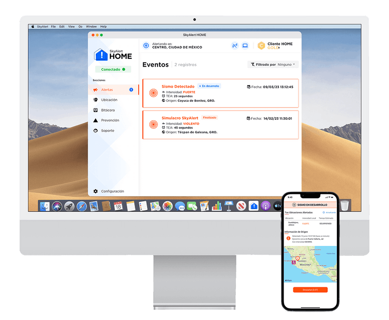 Prepárese Ante Sismos | SkyAlert: Tu Alerta confiable